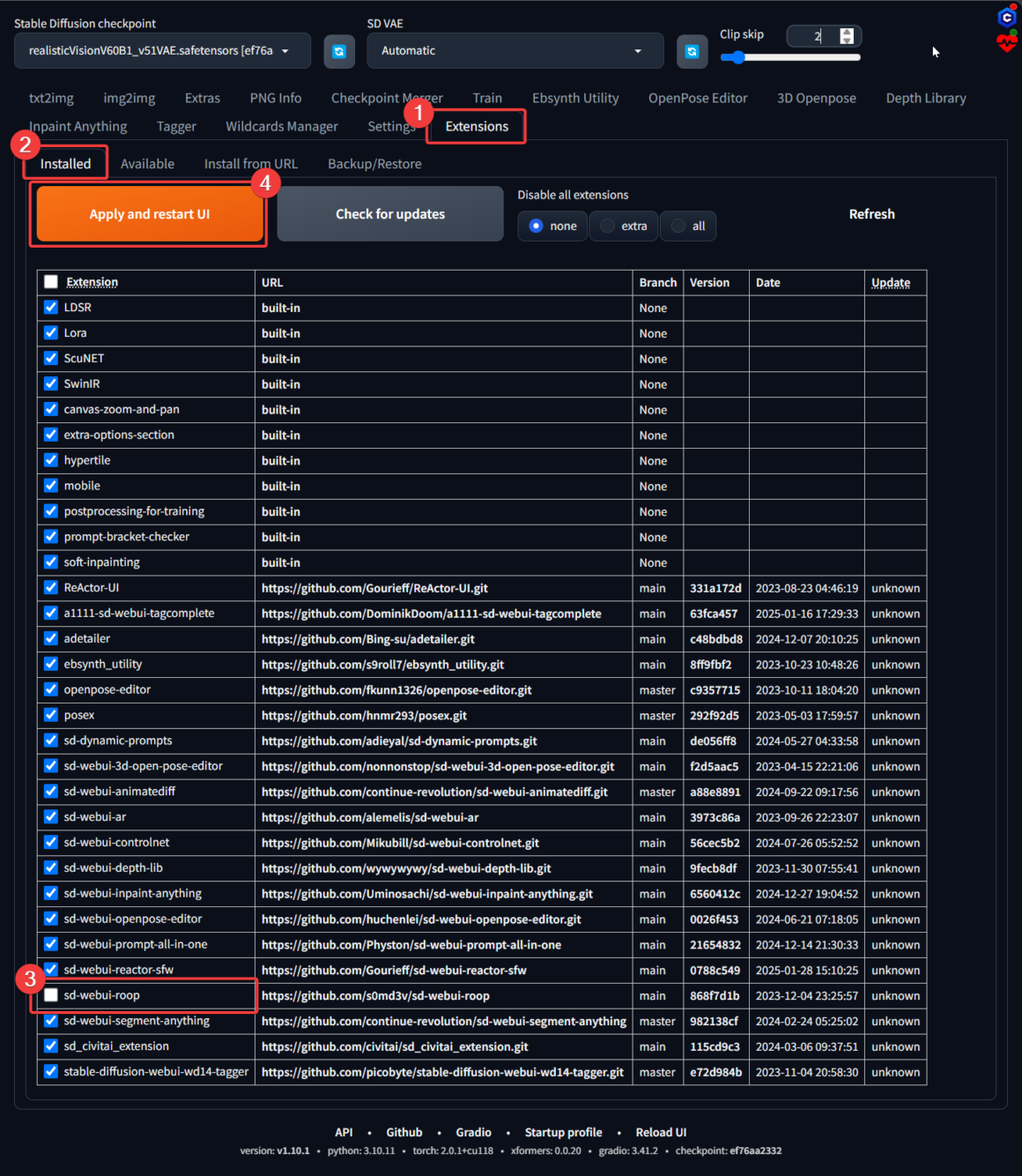 Stable Diffusion 얼굴 합성: ReActor 확장으로 손쉽게 얼굴 바꾸기 • 테크플레이