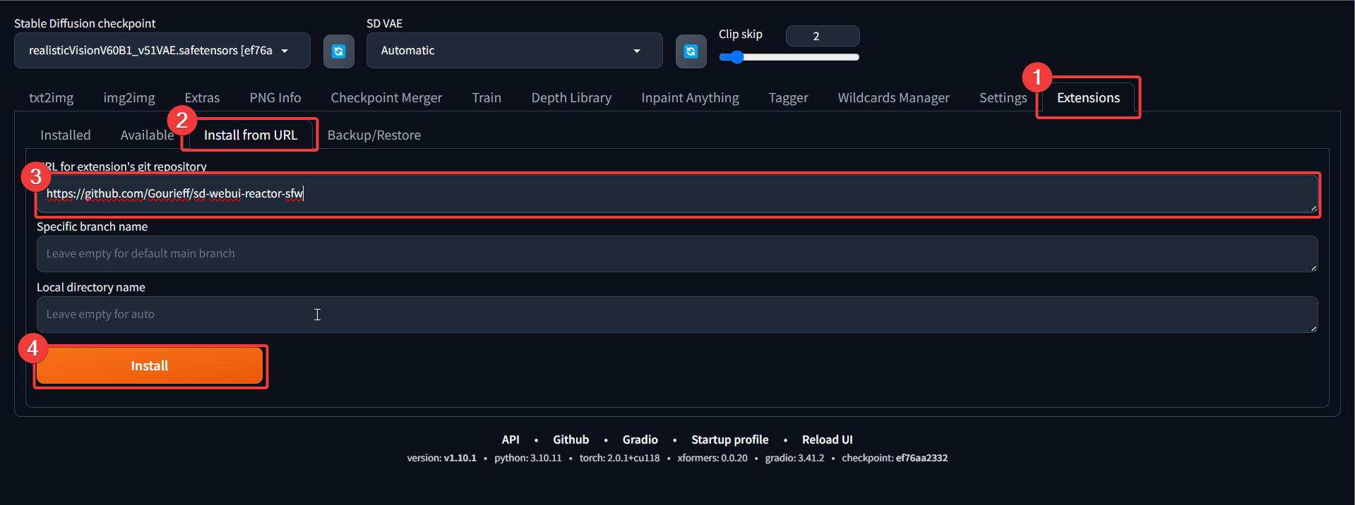 Stable Diffusion 얼굴 합성: ReActor 확장으로 손쉽게 얼굴 바꾸기 • 테크플레이